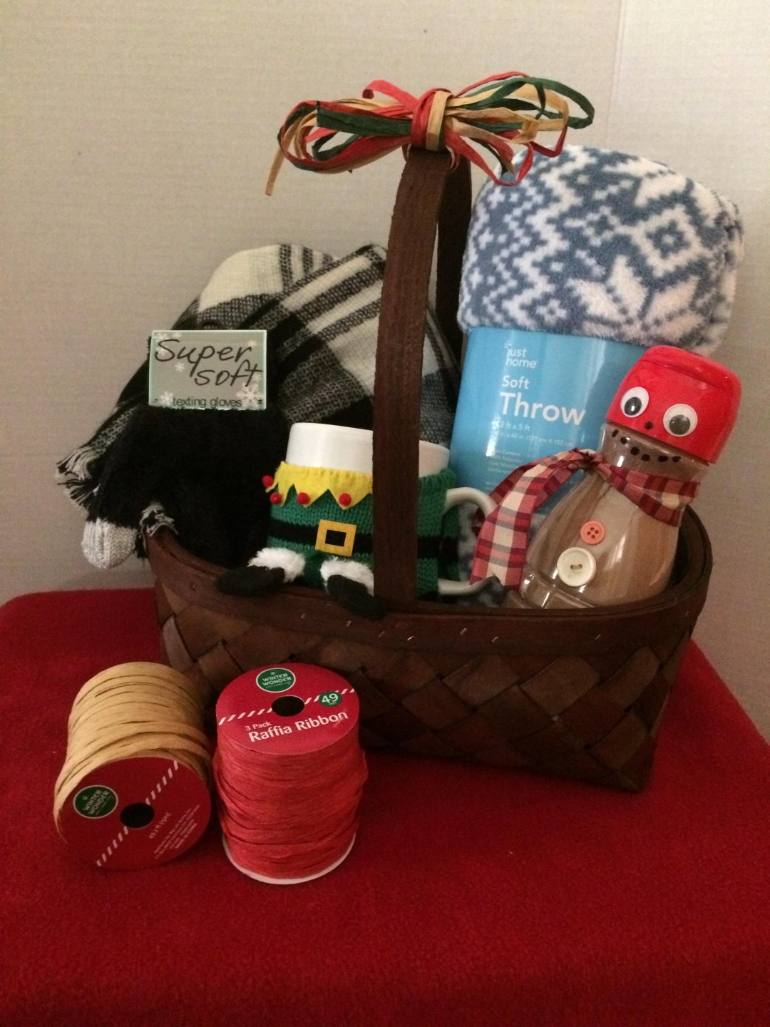 Real Girl s Realm Cozy Themed Holiday Gift Basket