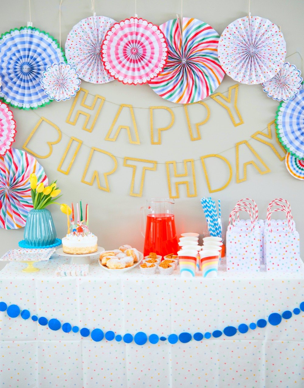Polka Dot Birthday Party Decorations Honest To Nod